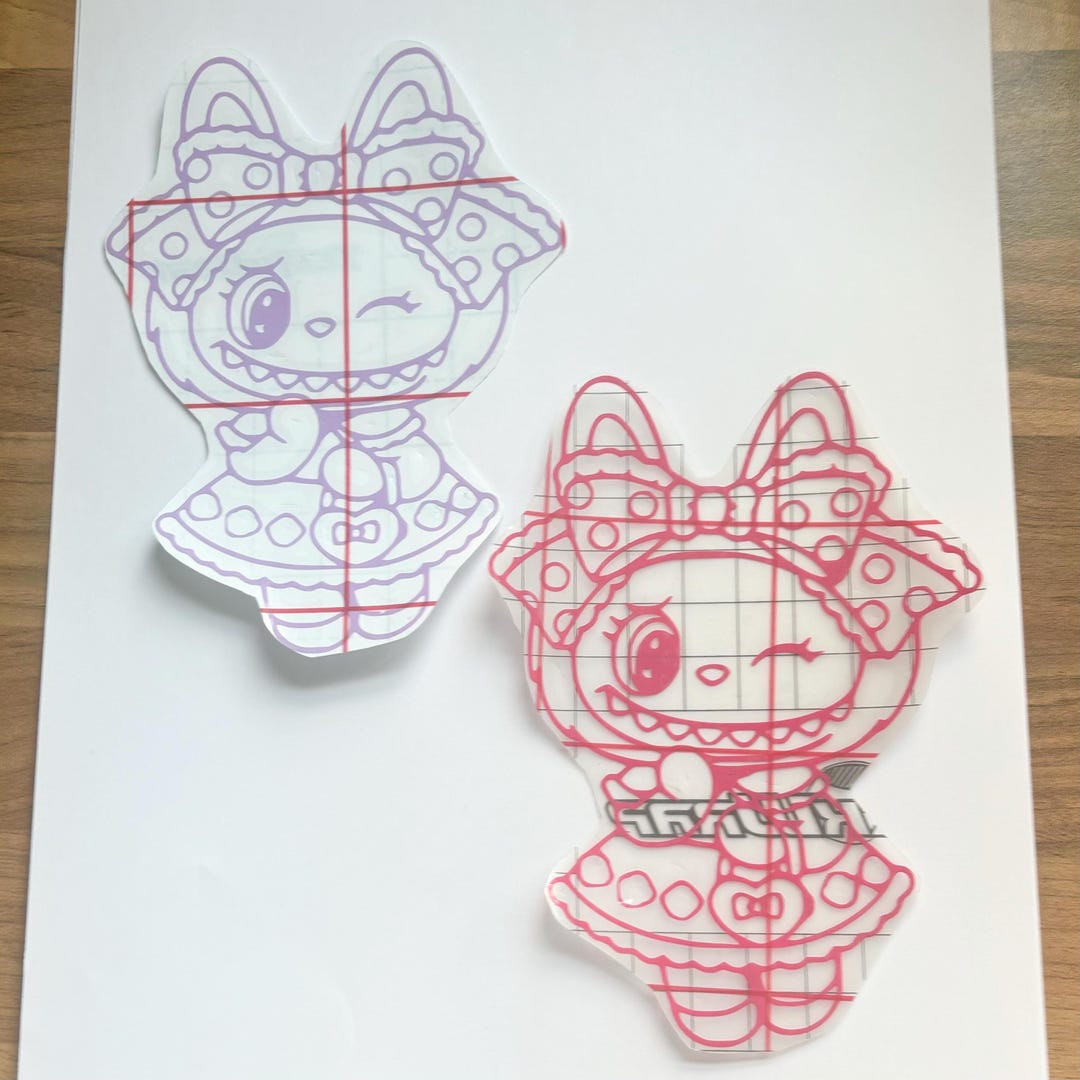 Kawaii Labubu Car Decals || Cute Bumper Sticker || Cute Car Sticker - Etsy