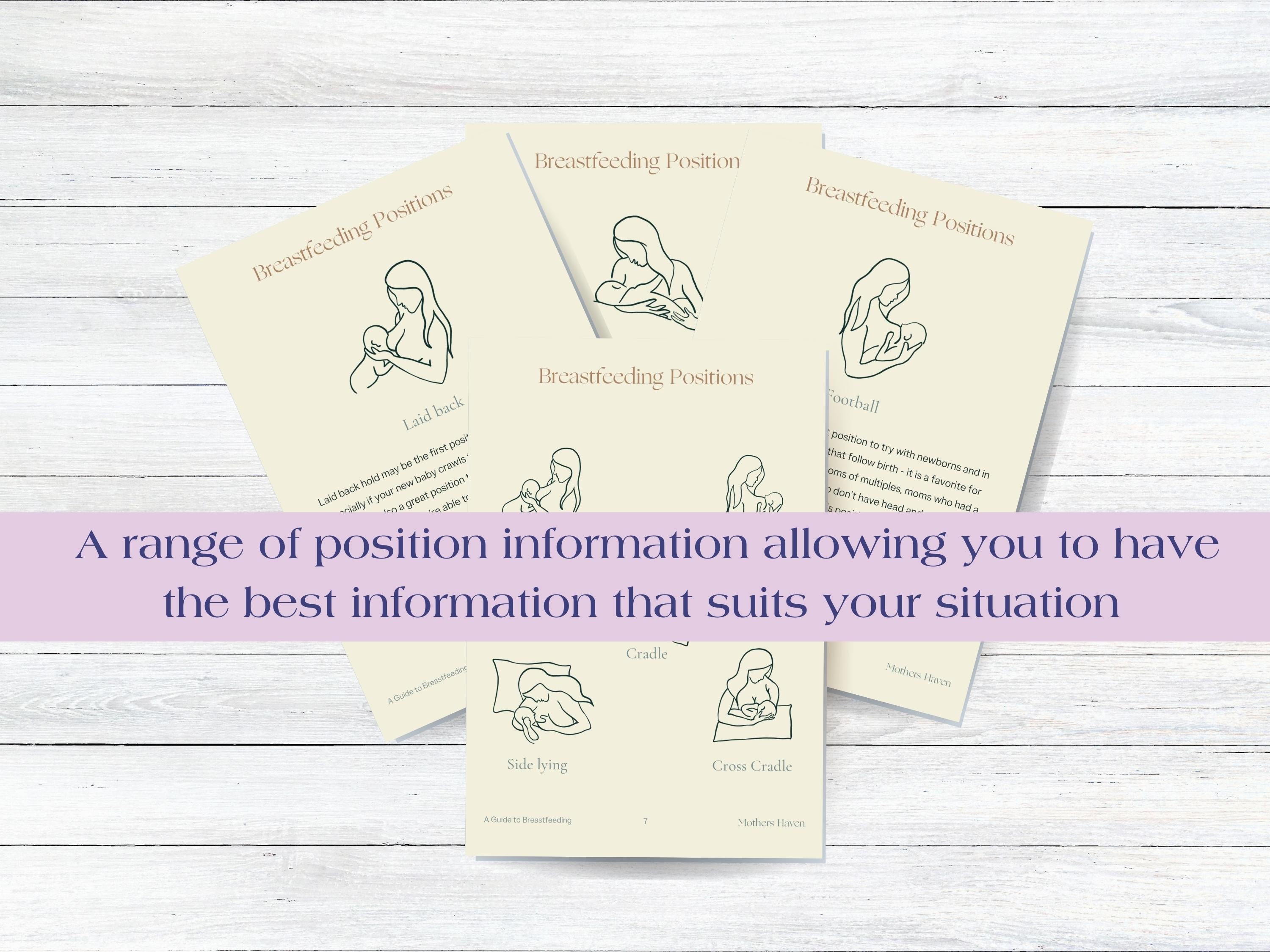 Printable Breastfeeding Guide | Breastfeeding Guide | Pregnancy Must ...