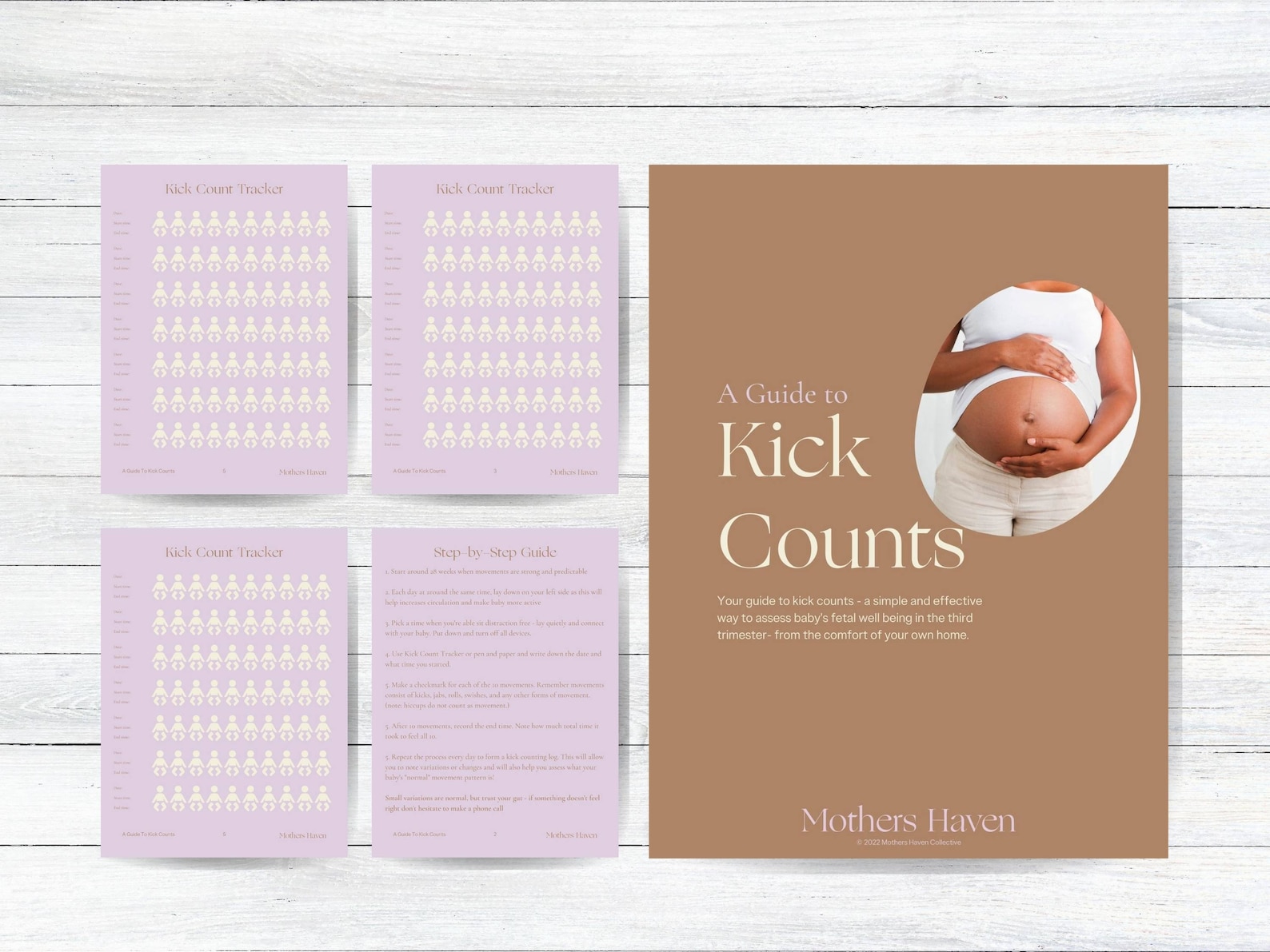 Printable Kick Count Log | Pregnancy Tracker | Kick Count Information ...