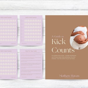 Printable Kick Count Log | Pregnancy Tracker | Kick Count Information ...