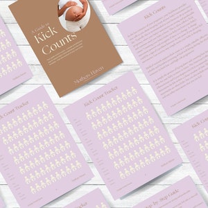 Printable Kick Count Log | Pregnancy Tracker | Kick Count Information ...