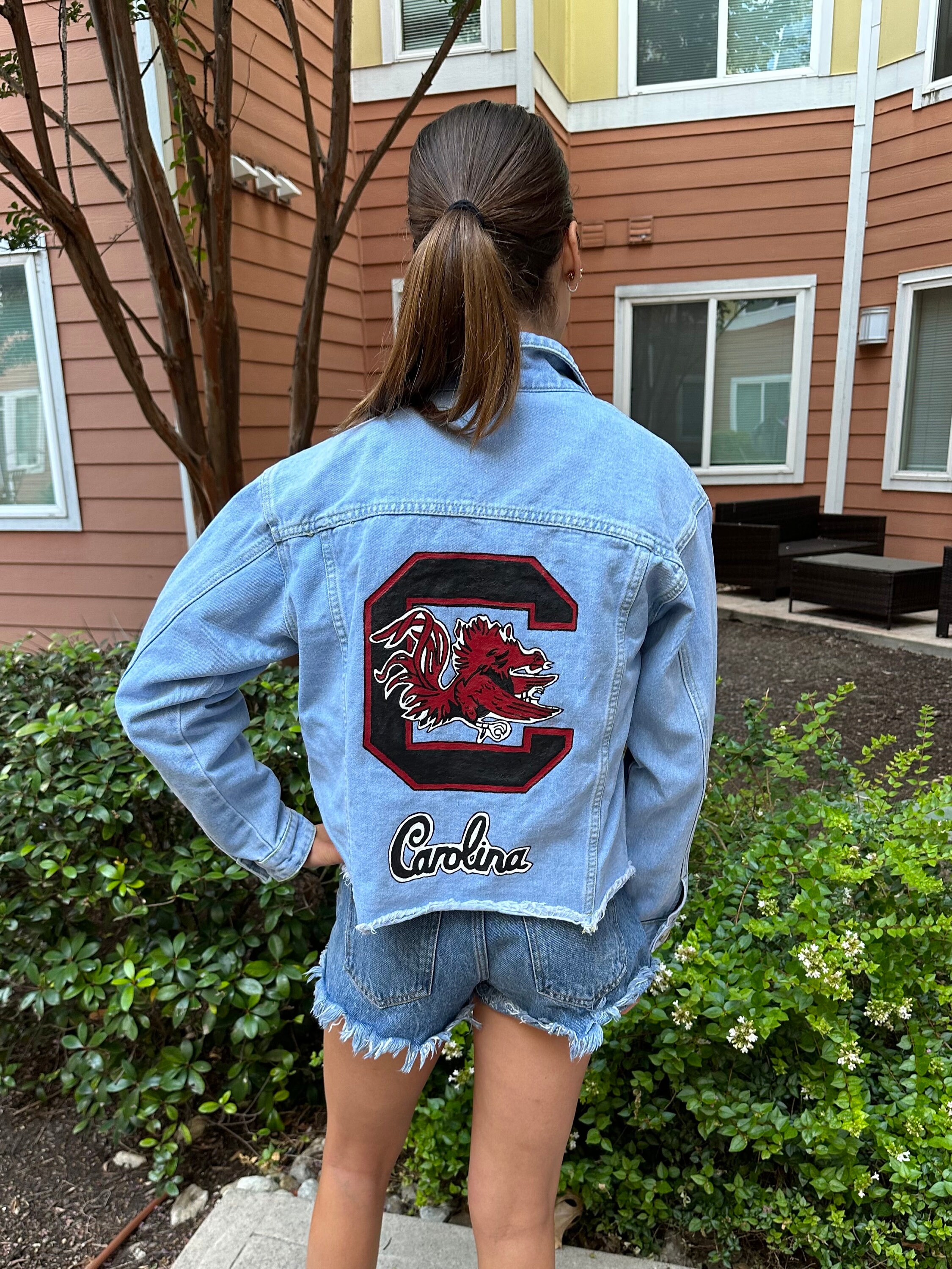 Hand Painted University of South Carolina Jacket | Made to Order - Etsy
