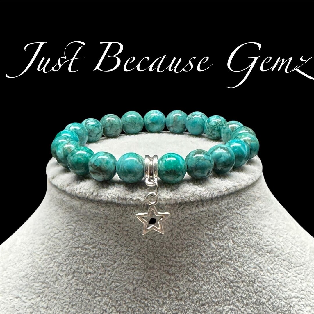 Jasper Gemstone Bracelet, Green Jewelry, Beaded Bracelet, Mens Bracelet ...