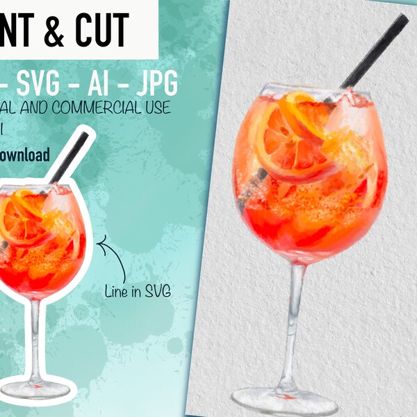 Aperol Svg - Etsy
