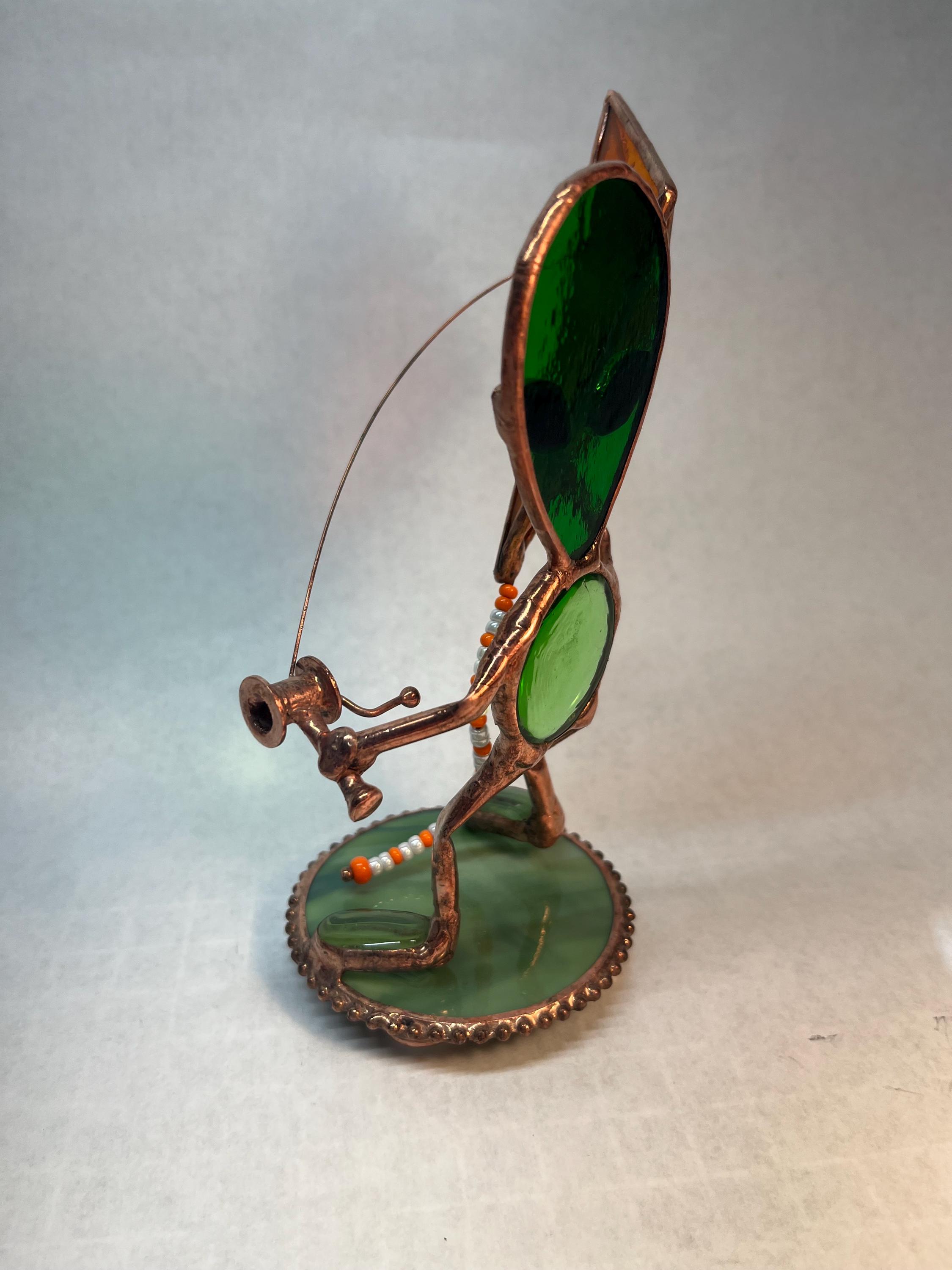 Stained Glass Alien Flying Kite - Etsy