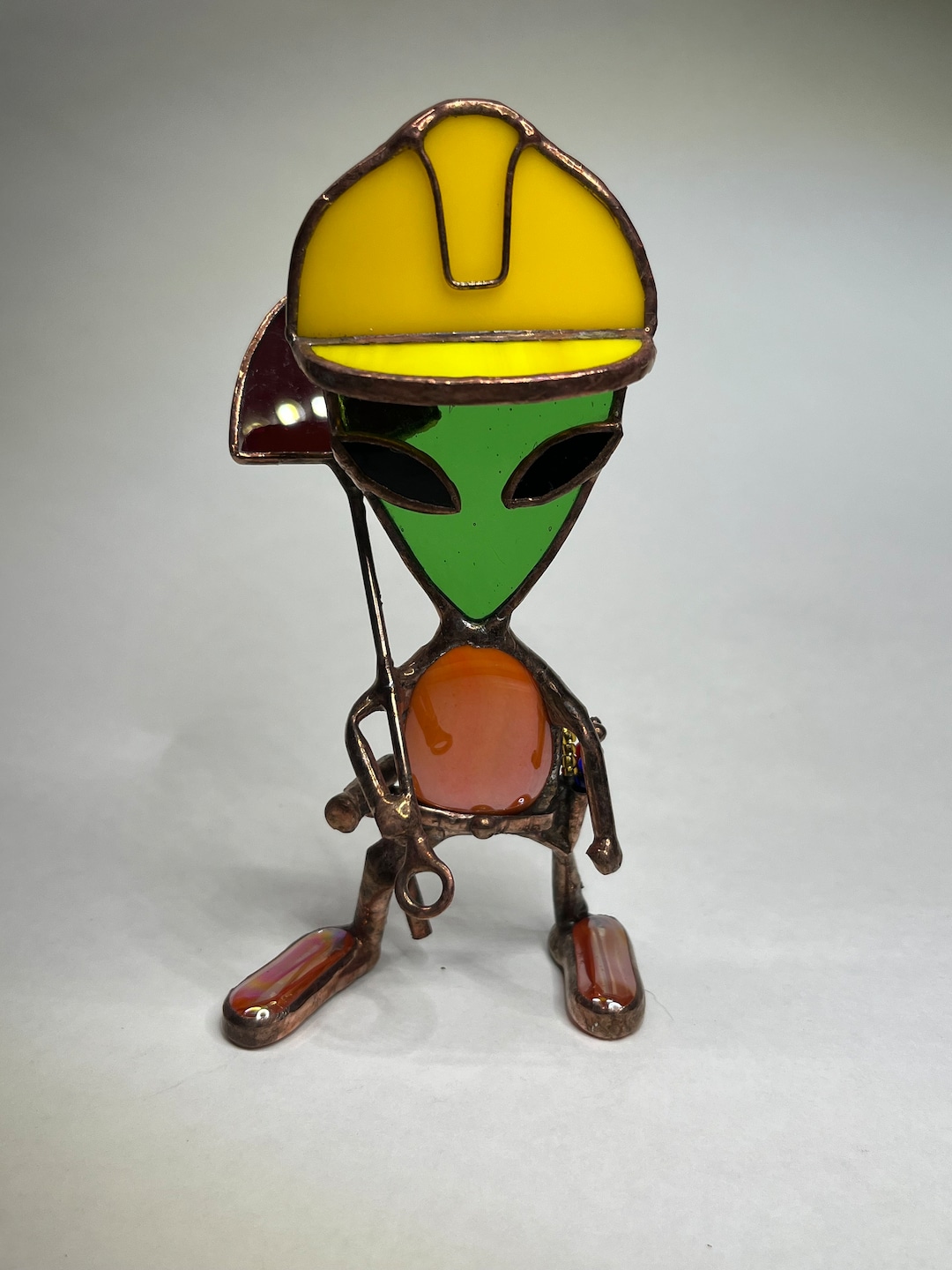 Alien Construction Worker - Etsy