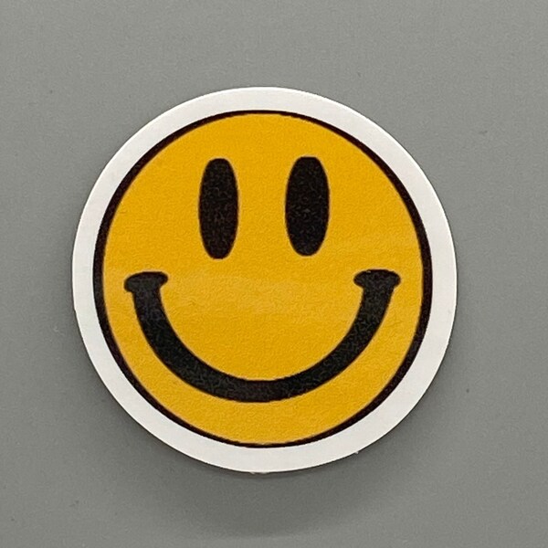 Smiley Face Stickers - Etsy