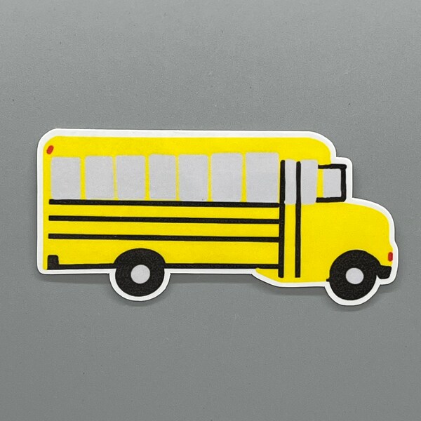 School Bus Decal - Etsy