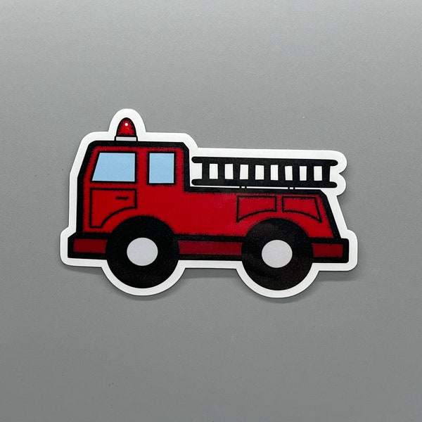 Fire Fighter Sticker - Etsy