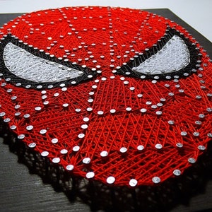 Spiderman Hero String Art Gift | Etsy