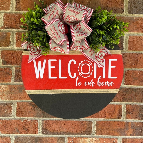 Firefighter Sign - Etsy