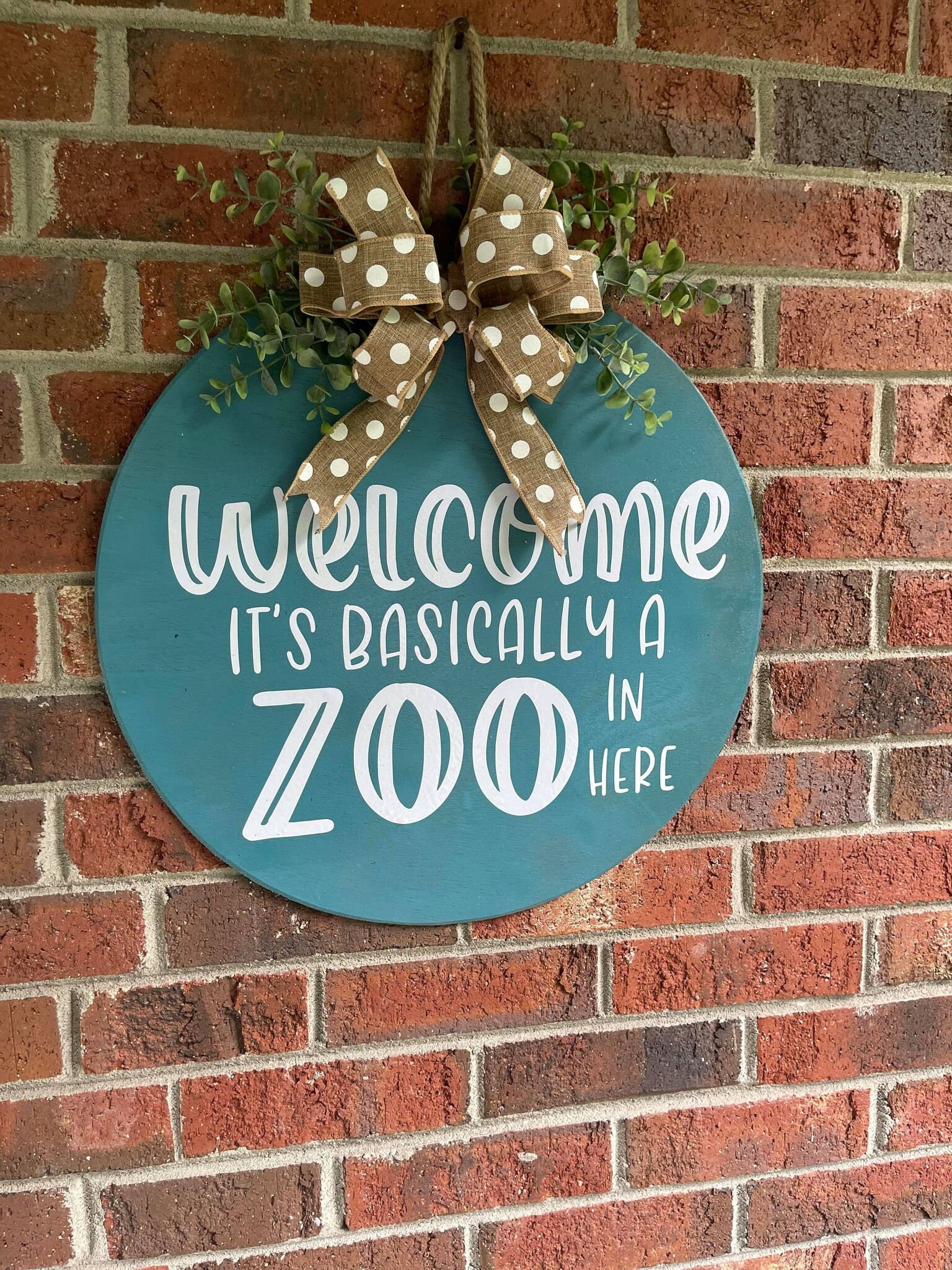 Zoo Welcome Signs