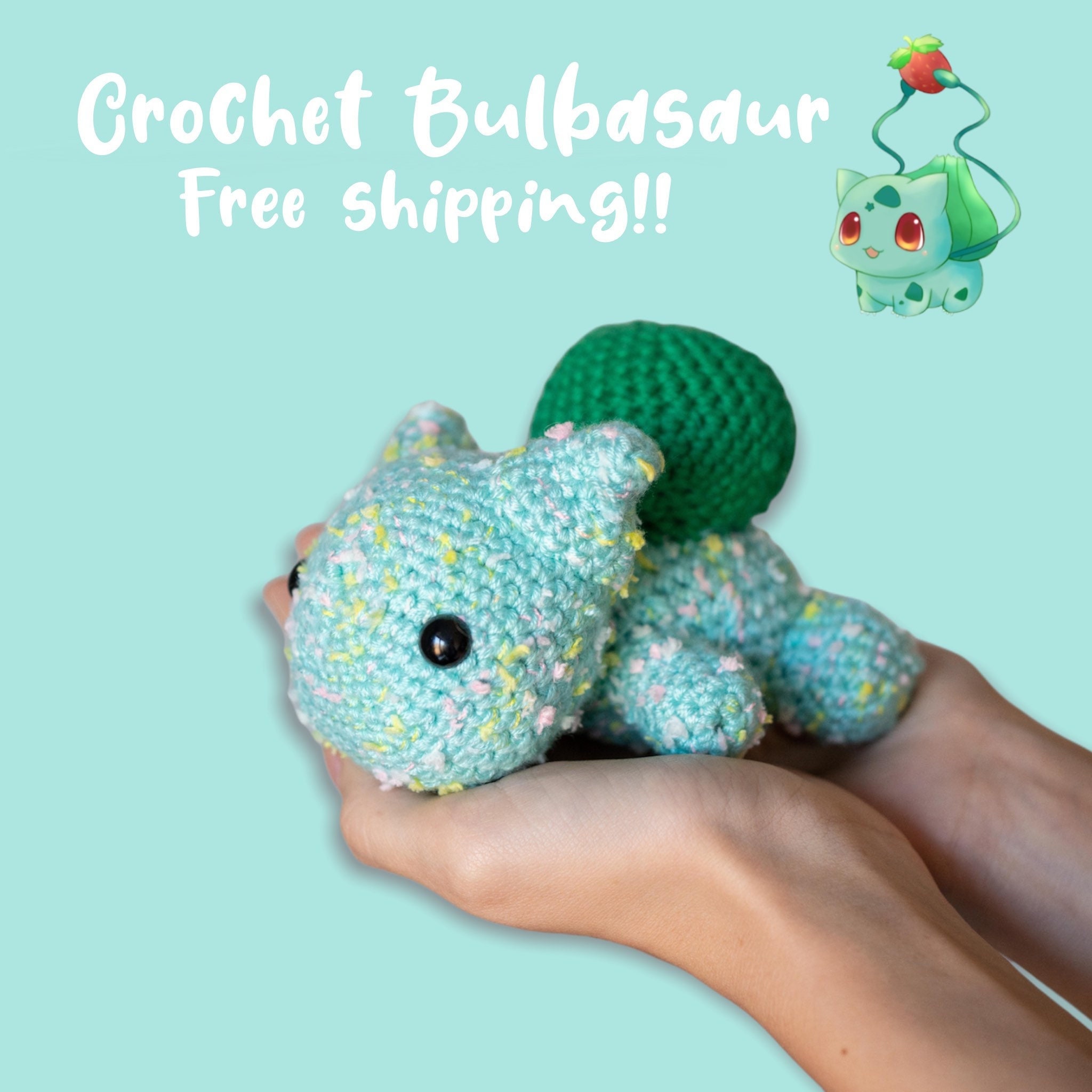 Crochet Bulbasaur | Etsy