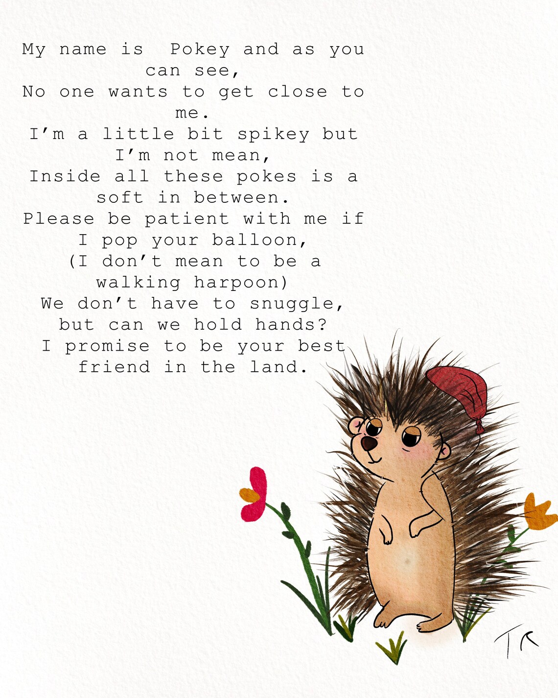 Pokey the Porcupine Amigurumi - Etsy