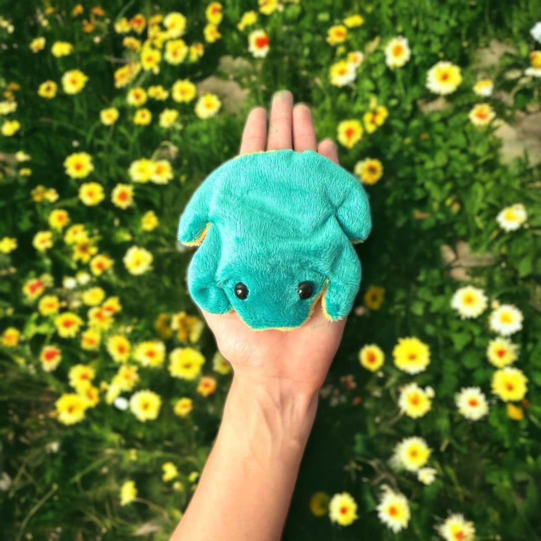 Weighted Beanie Frog - Etsy