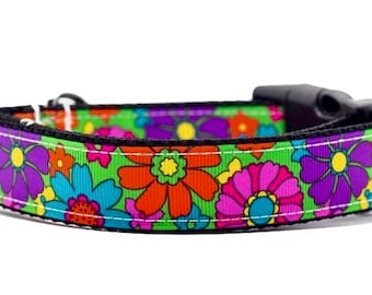 Colorful Dog Collar | Etsy