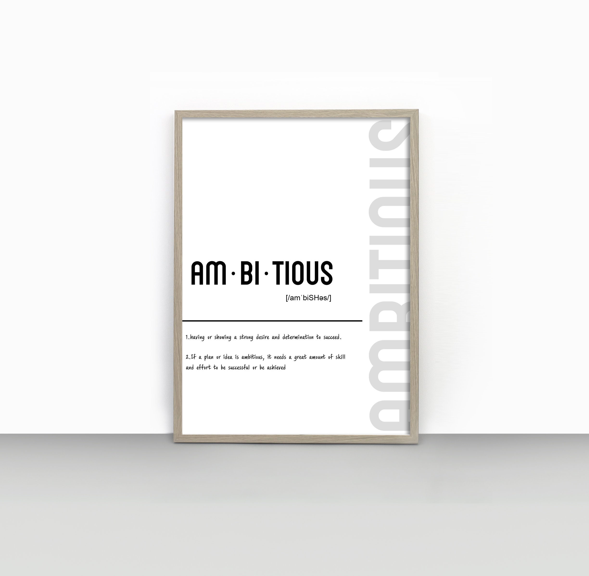 Ambitious Synonym