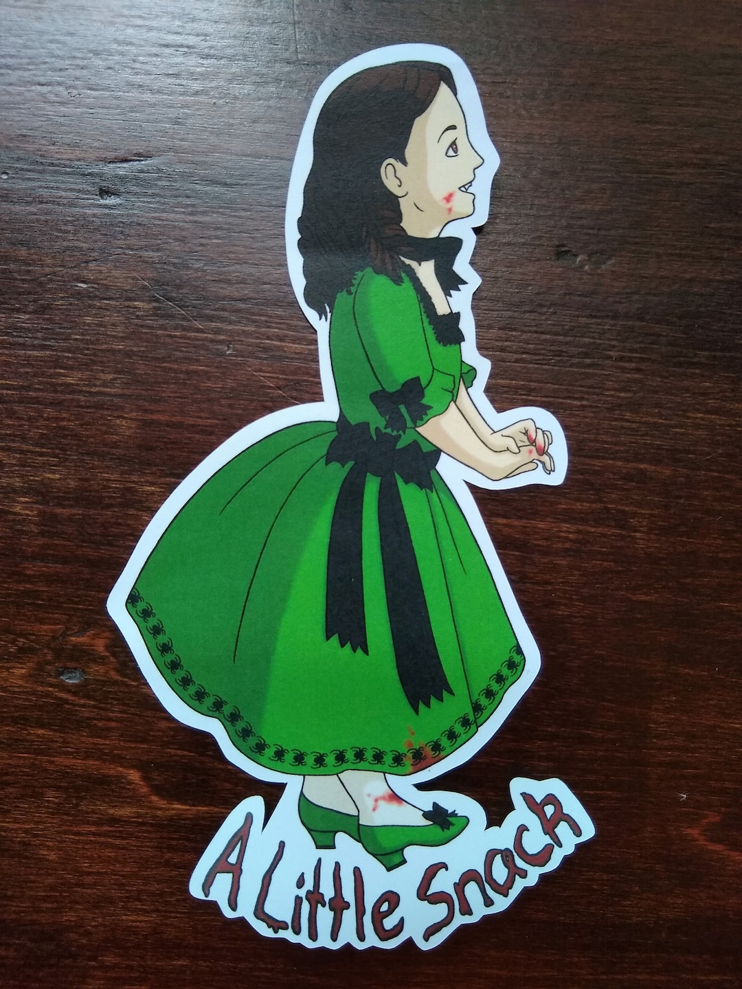 Halloween Rococo Fashion Cute Vampires Sticker 3 - Etsy