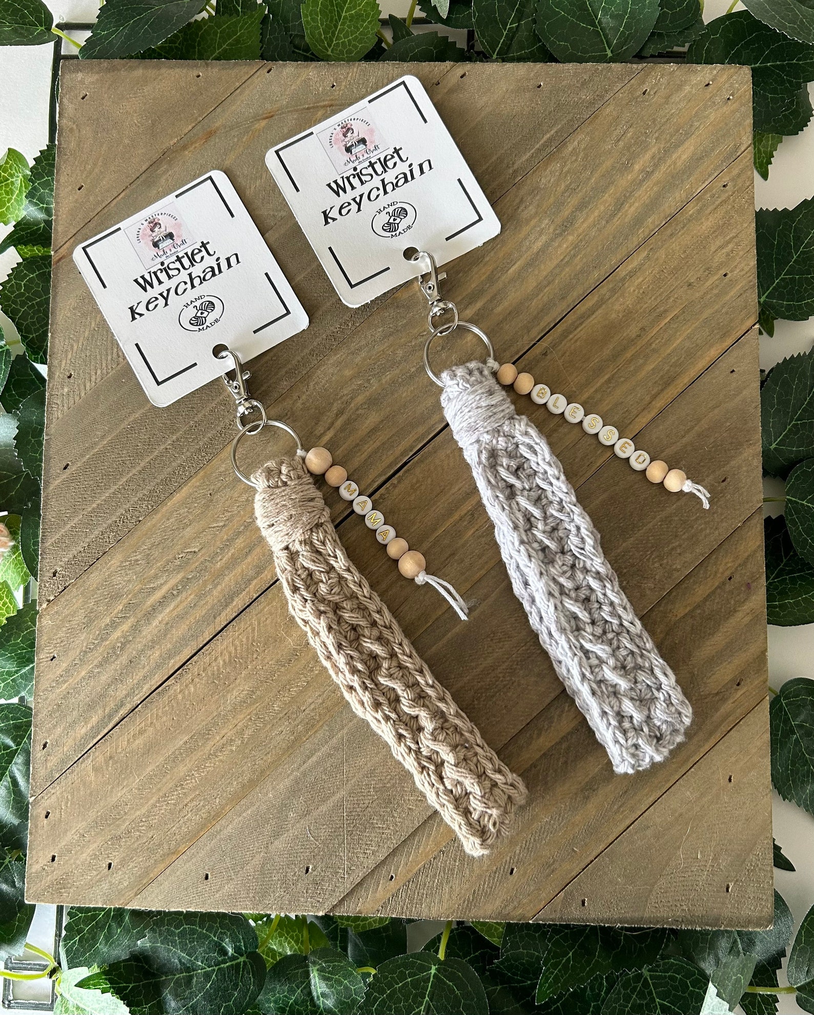 Crochet Keychains, Wristlet, Keychains Wristlet,crochet Wristlet ...