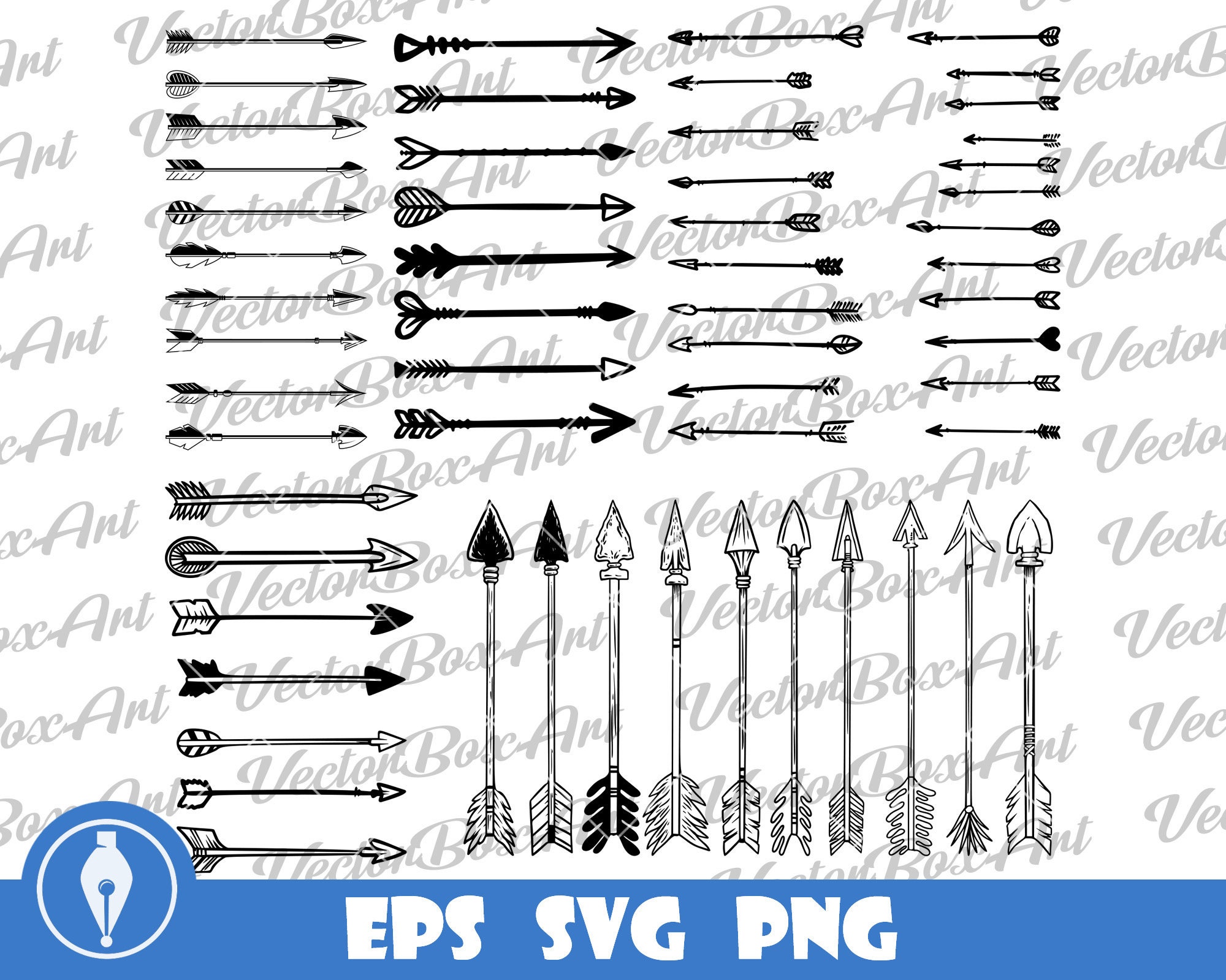 Arrow Bundle Arrow Svg Arrow Cut File Arrow Monogram Arrow - Etsy