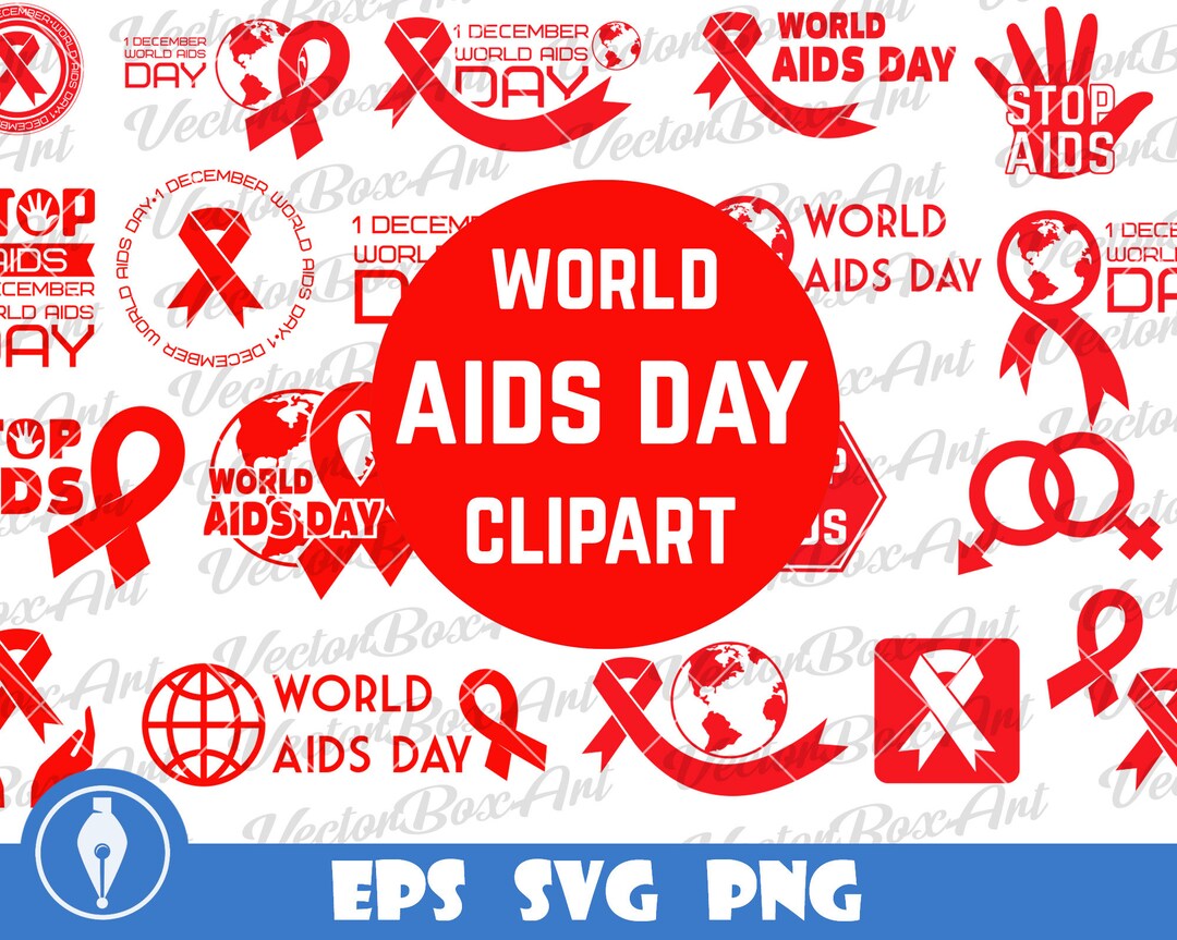 Aids Awareness Svg, World Aids Day Svg, World Aids Day 1st December ...
