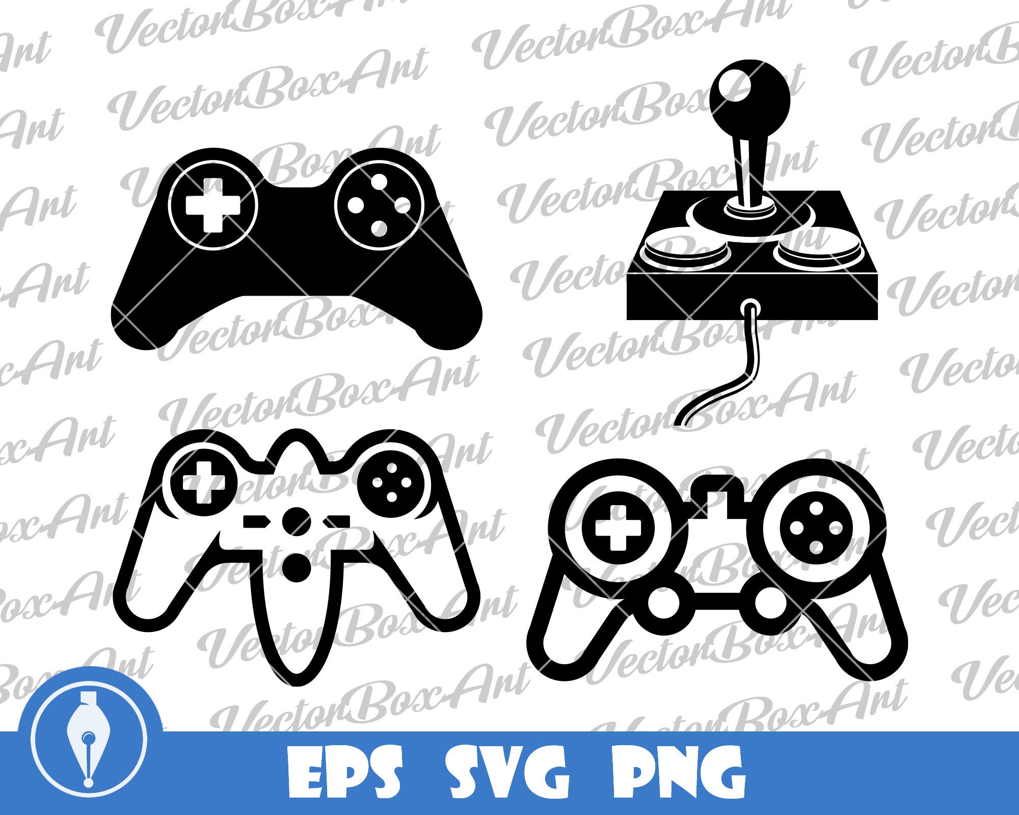 Gamepad Svg, Game Controller Clipart, Gamer Svg, Gamepad Clipart, Game ...