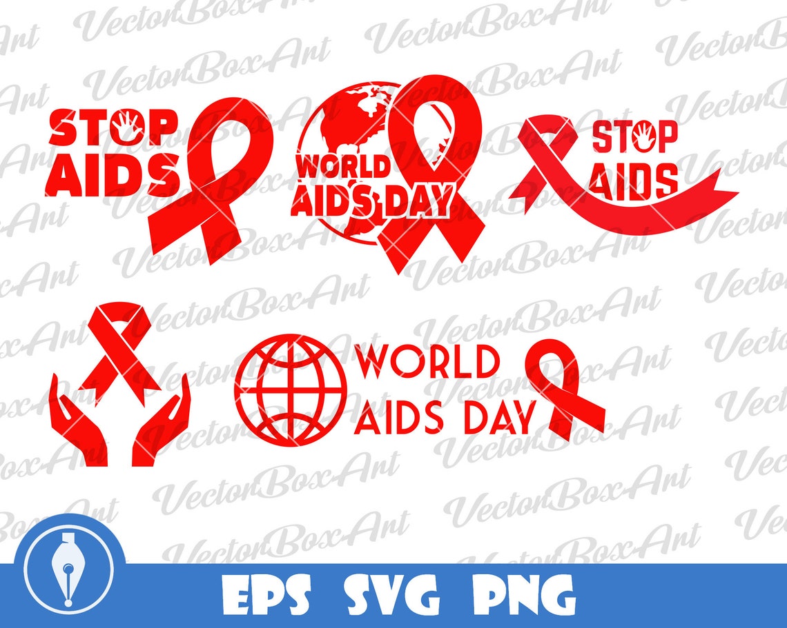 Aids Awareness Svg, World Aids Day Svg, World Aids Day 1st December ...
