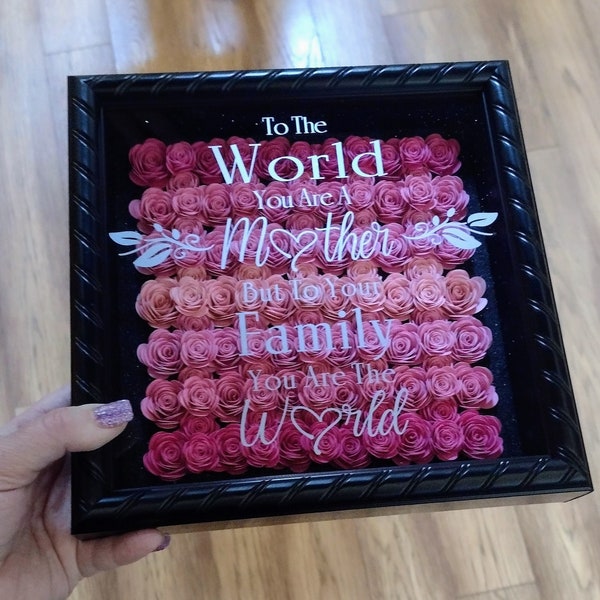 Black Shadow Box - Etsy