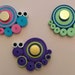 Paper Quilled Snail Magnets, Set of 3 - Etsy