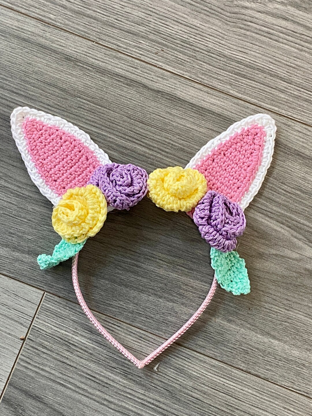 Bunny Ears Headband, Crochet Pattern Only, Easter Bunny, Spring Bunny ...