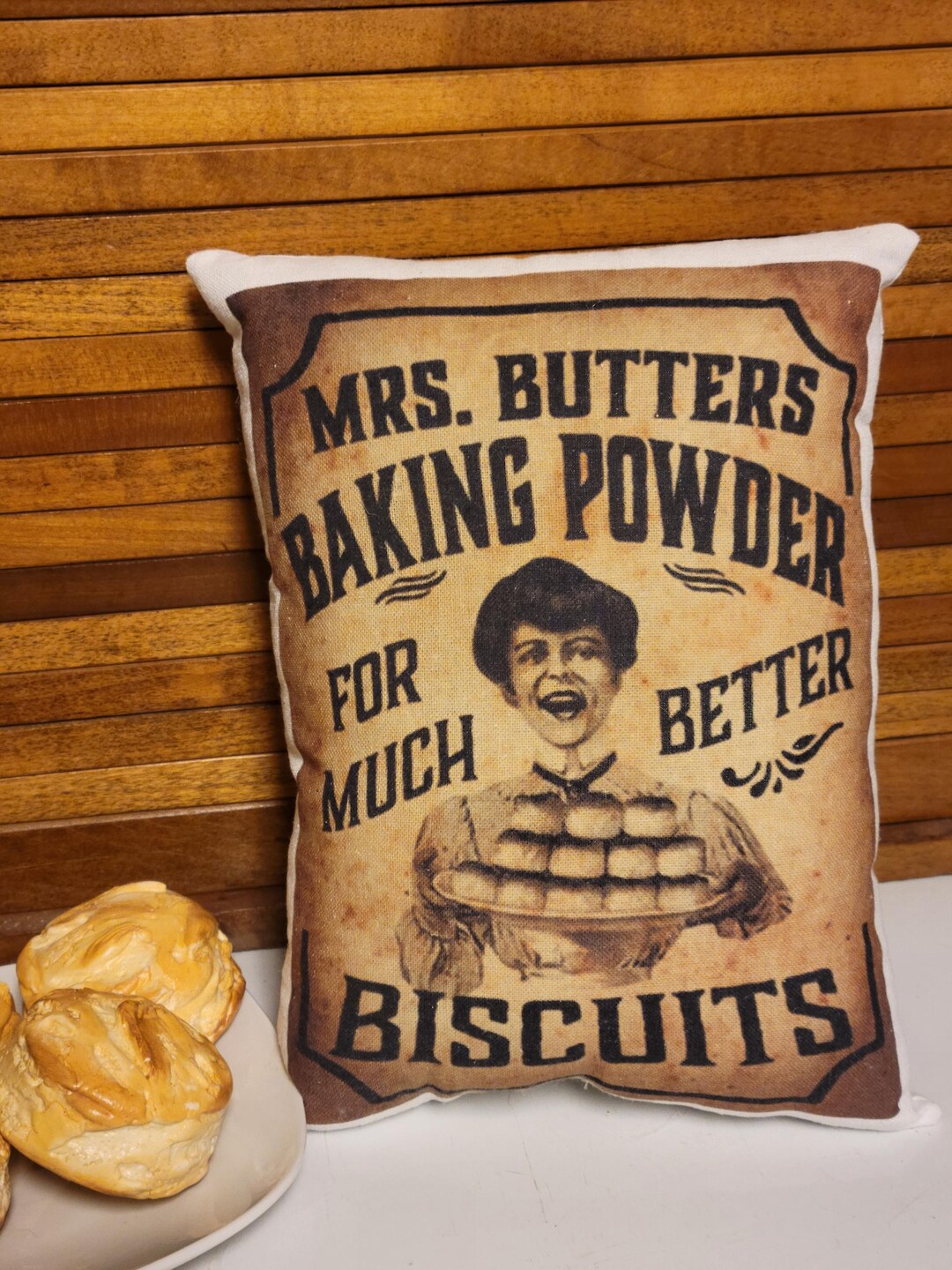 New Primitive Mrs. Butters Biscuits Vintage Retro Farmhouse Inspired ...