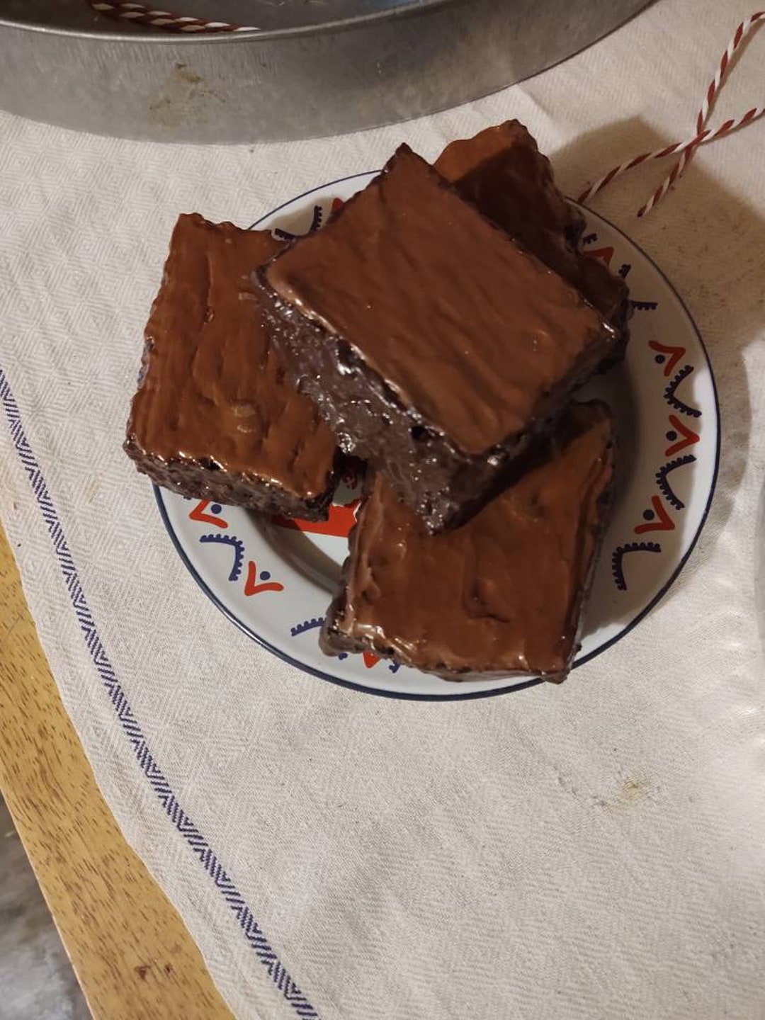 Faux Large Fake Bake Fudge Brownies 3 X 4 - Etsy