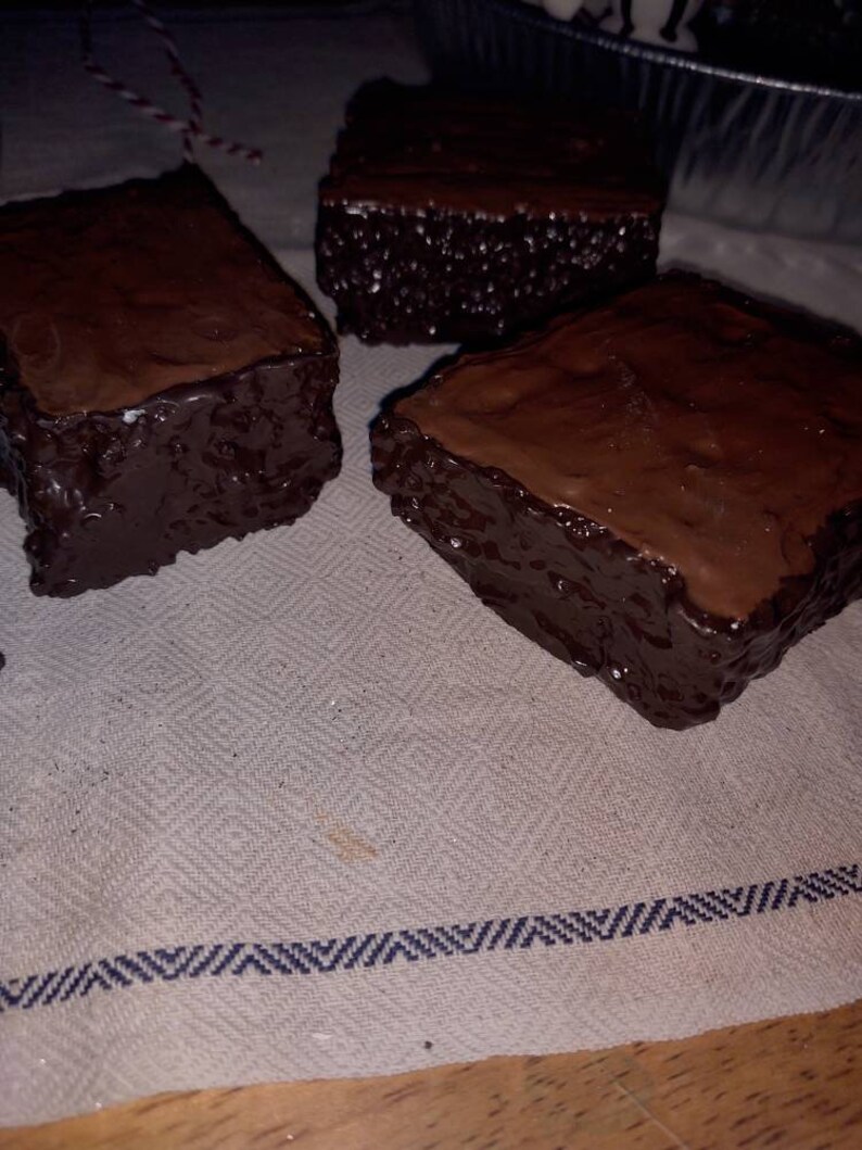Faux Large Fake Bake Fudge Brownies 3 X 4 - Etsy