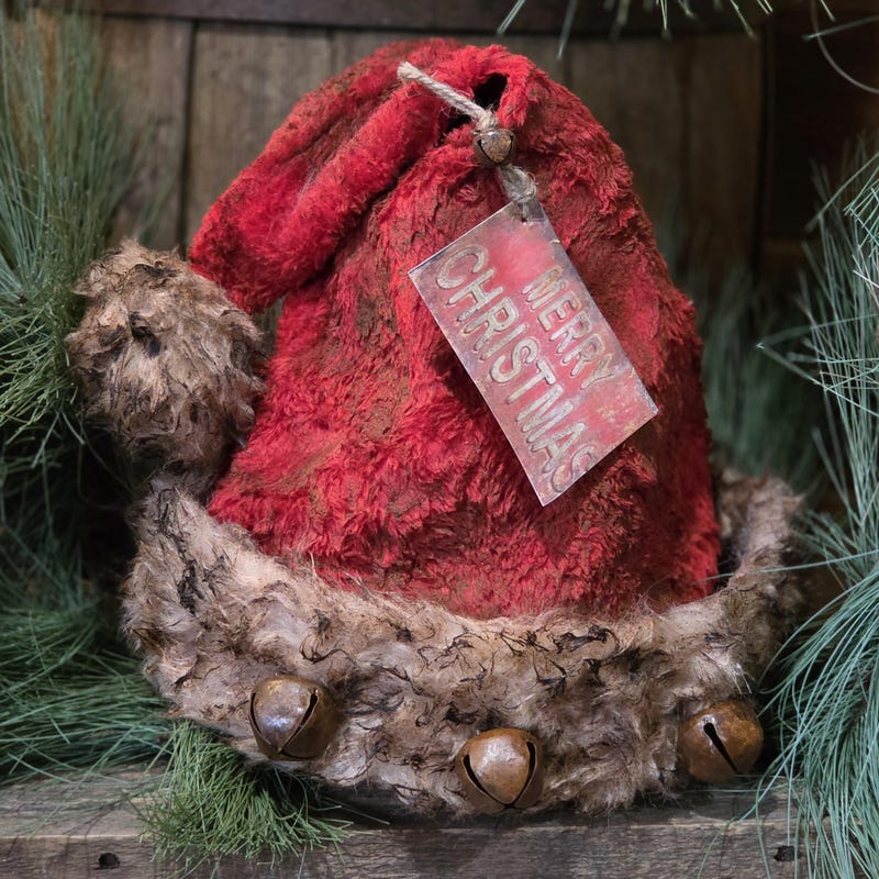 Ceramic Santa Hat Christmas Tree - Etsy