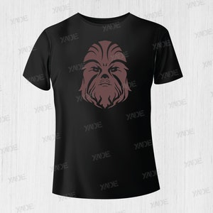 Wookie SVG Files Digital Illustration, Digital Download SVG Vector ...