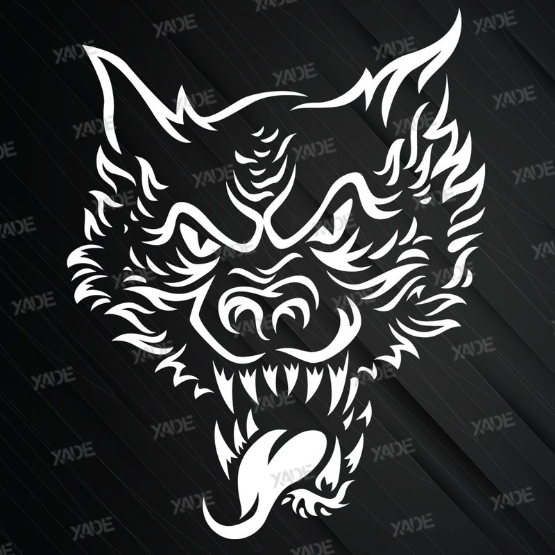 Werewolf Svg - Etsy