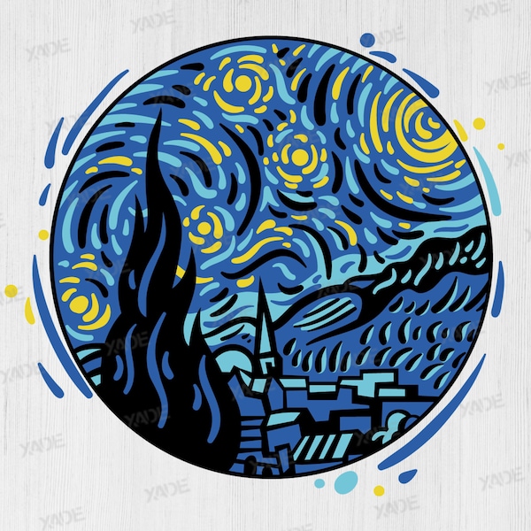 Starry Night - Etsy