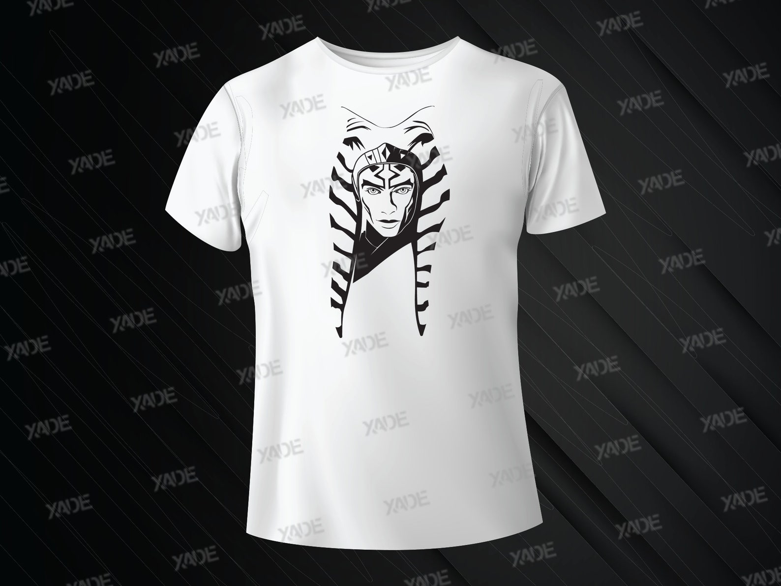 Ahsoka Tano SVG Files Digital Illustration Digital Download - Etsy