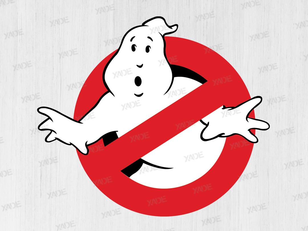 Ghostbusters Logo Layered SVG Files Digital Illustration, Digital ...