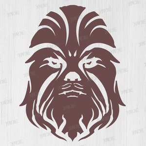 Wookie SVG Files Digital Illustration, Digital Download SVG Vector ...