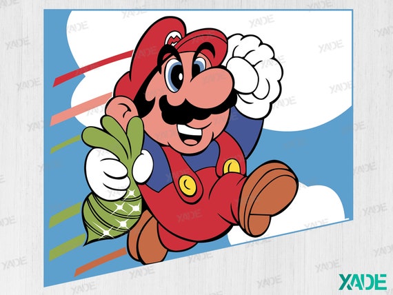 Super Mario Bros 2 NES SVG Files Digital Illustration Digital - Etsy UK