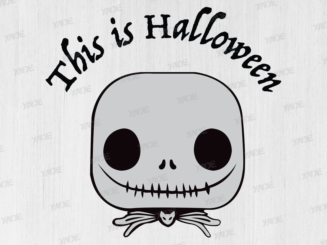 Jack Halloween SVG File Digital Illustration, Digital Download SVG ...