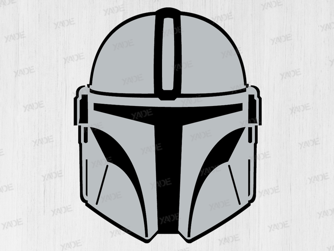 Din Djarin Mando SVG Files Digital Illustration, Digital Download SVG ...