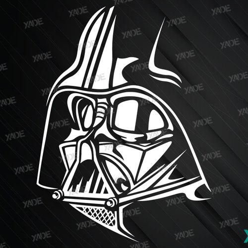 Darth Vader SVG Layered File Digital Illustration Digital - Etsy Australia