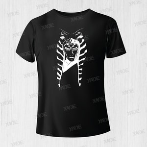 Ahsoka Tano SVG Files Digital Illustration, Digital Download SVG Vector ...