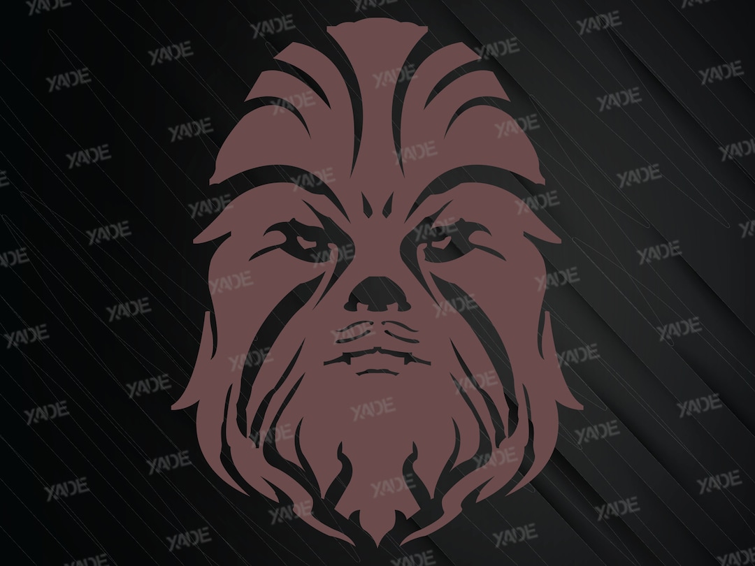 Wookie SVG Files Digital Illustration, Digital Download SVG Vector ...