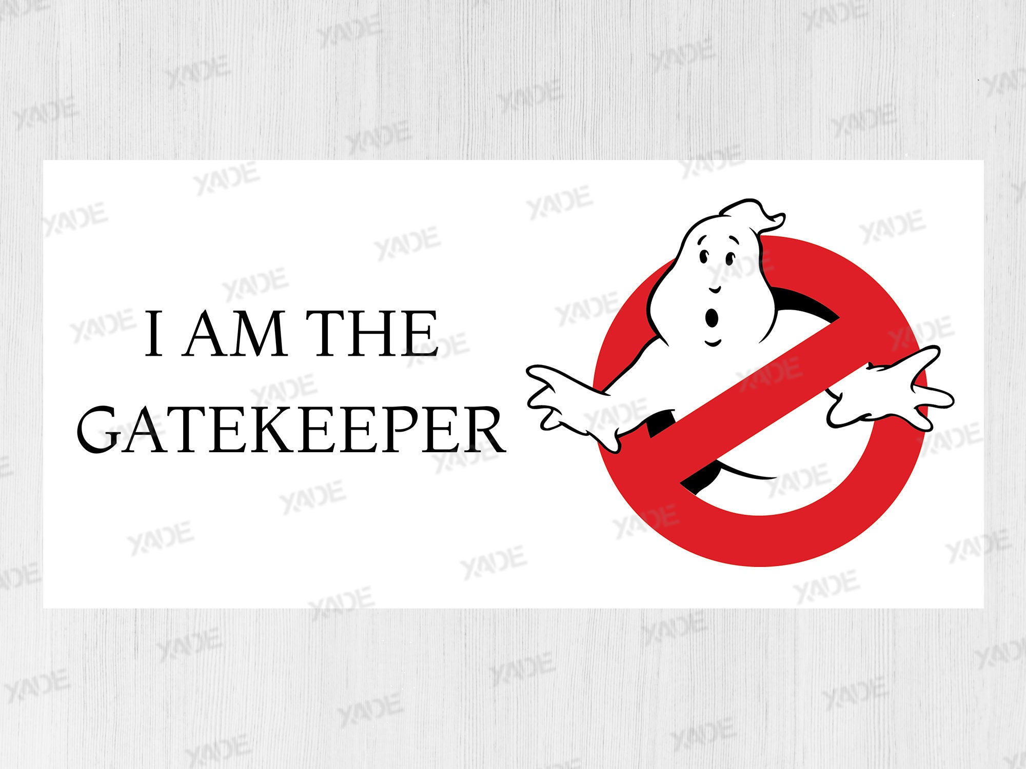 I Am the Gatekeeper 11oz Mug Sublimation Designs Ghostbusters - Etsy