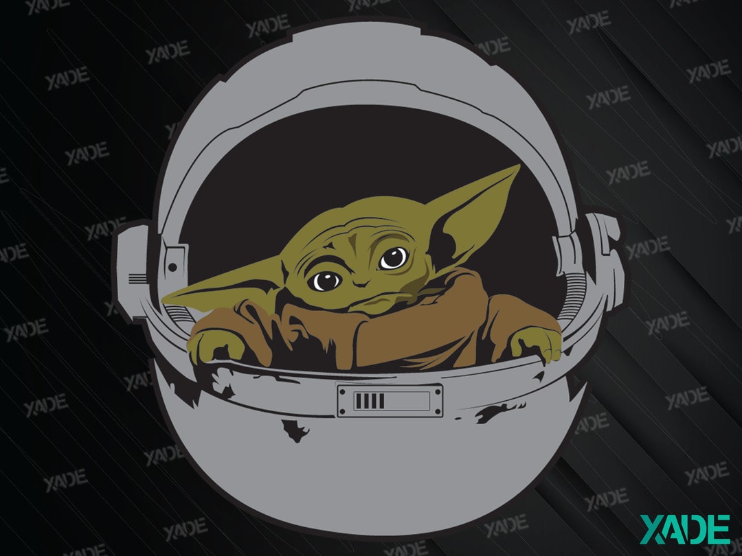 Grogu SVG Mandalorian Files Digital Illustration, Baby Yoda Digital ...
