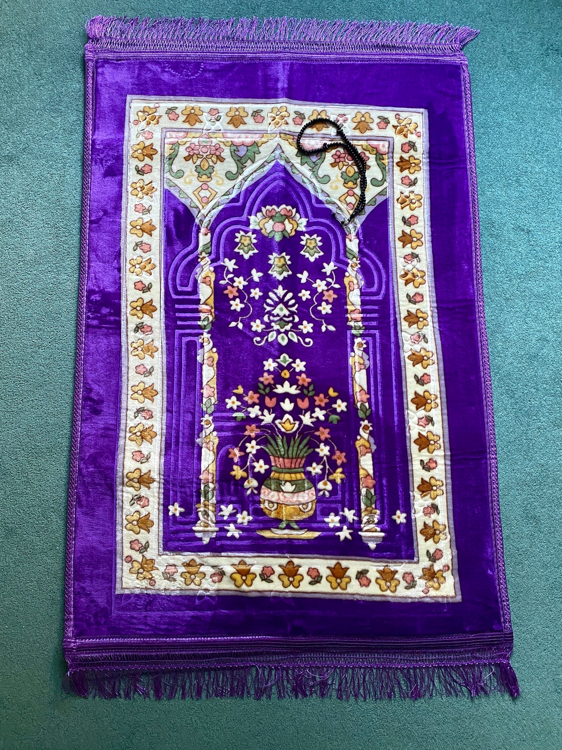 Prayer Mat Extra Cushioned free Tasbeehprayer Beads muslim Islamic ...