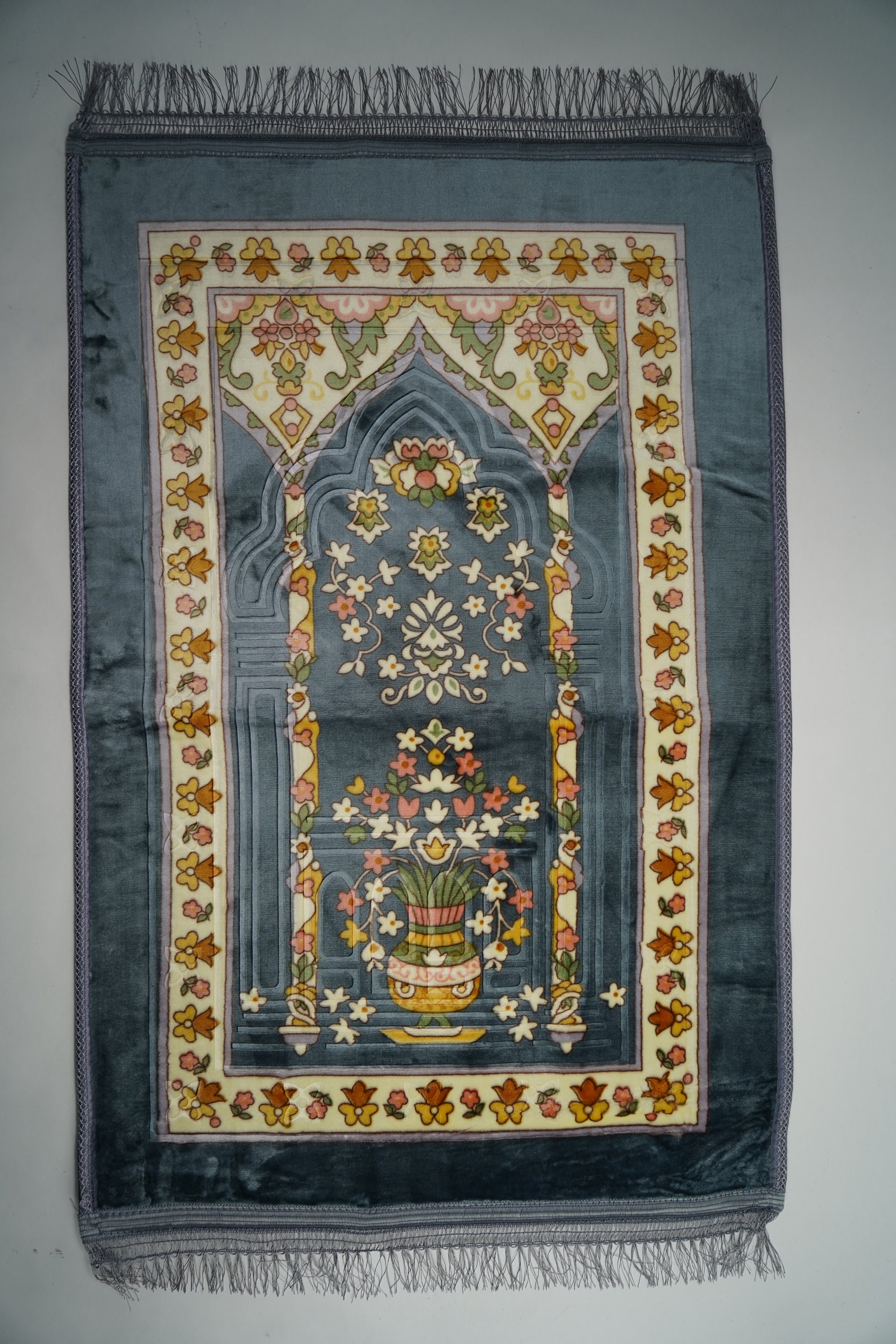 Prayer Mat Extra Cushioned +free Tasbeeh(prayer Beads )muslim Islamic ...